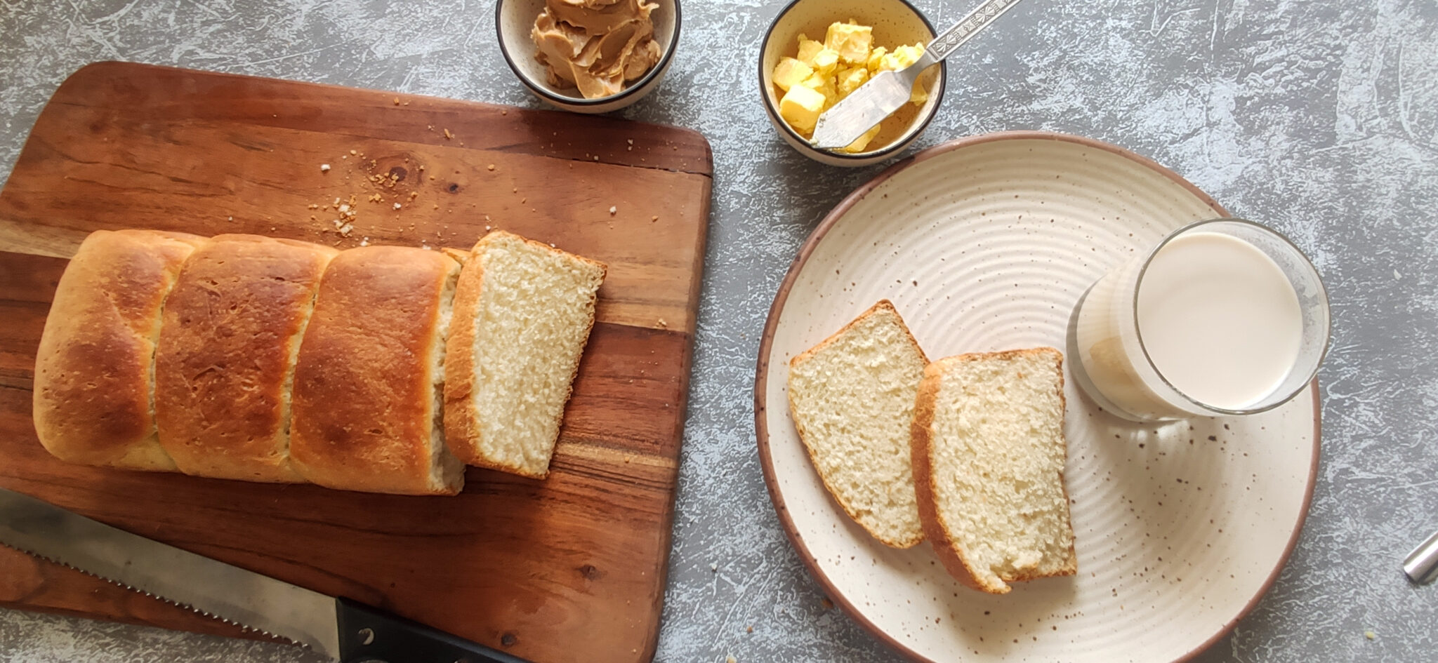 Milk Bread - DOUGH OF DELIGHTS