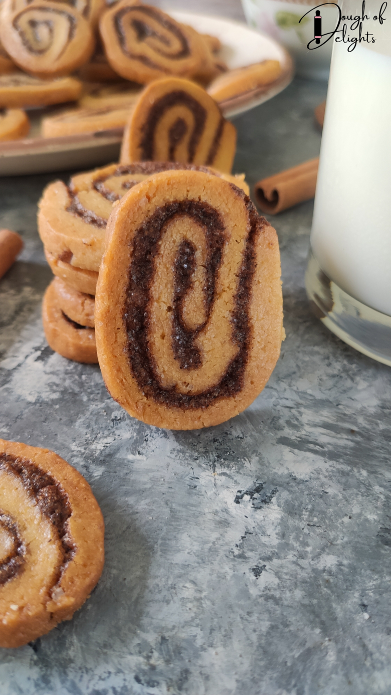Cinnamon Pinwheel Cookies - DOUGH OF DELIGHTS